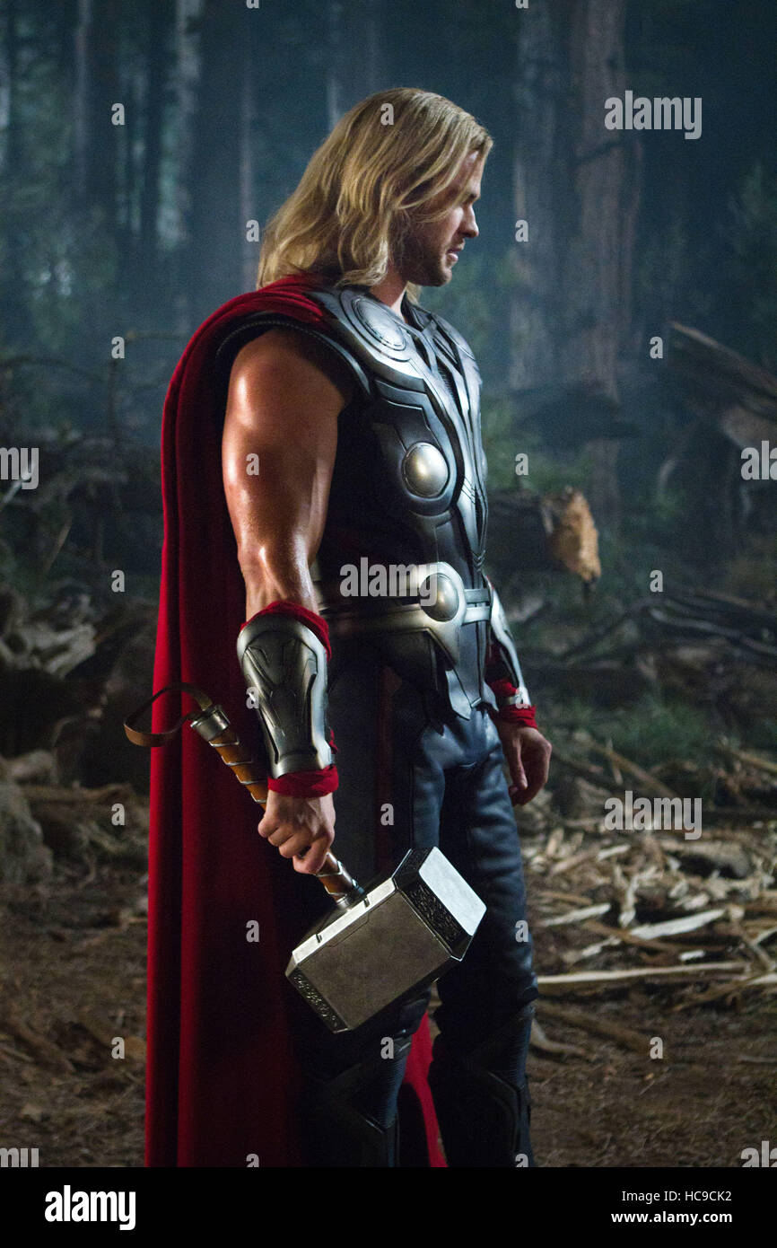 THE AVENGERS, Chris Hemsworth as Thor, 2012. ph: Zade Rosenthal/©Walt ...