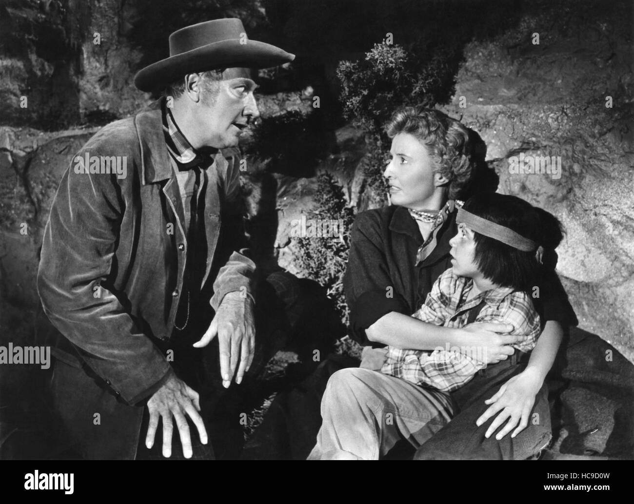 TROOPER HOOK, Edward Andrews, Terry Lawrence, Barbara Stanwyck, 1957 ...