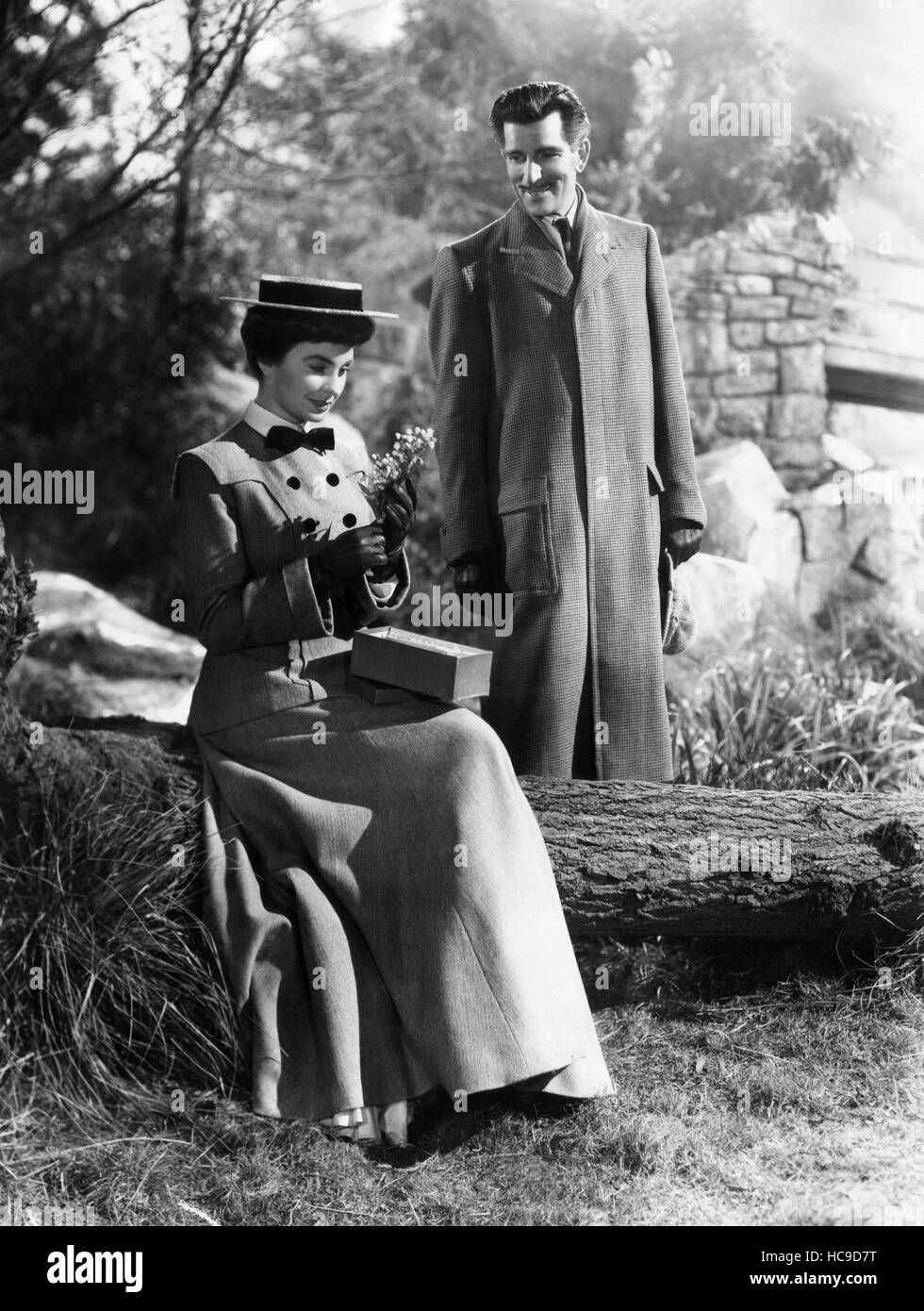 TRIO, from left, Jean Simmons, Michael Rennie, (in 'Sanatorium' segment ...