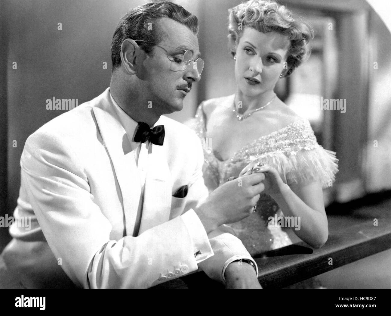 TRIO, from left, Nigel Patrick, Anne Crawford, ('Mr. Know-All' segment ...