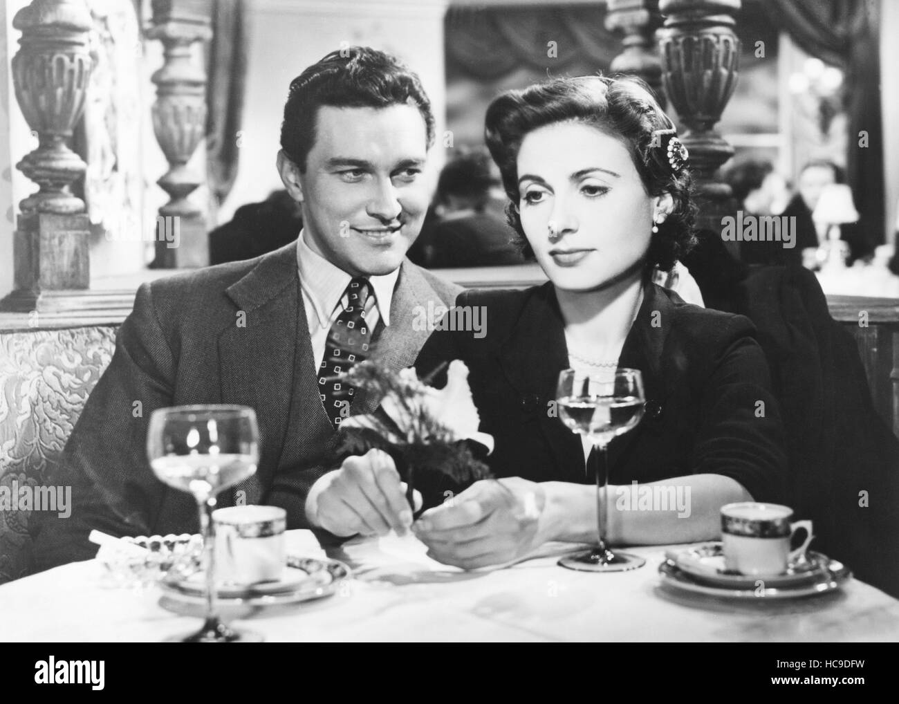 TURN THE KEY SOFTLY, from left: Terence Morgan, Yvonne Mitchell, 1953 ...