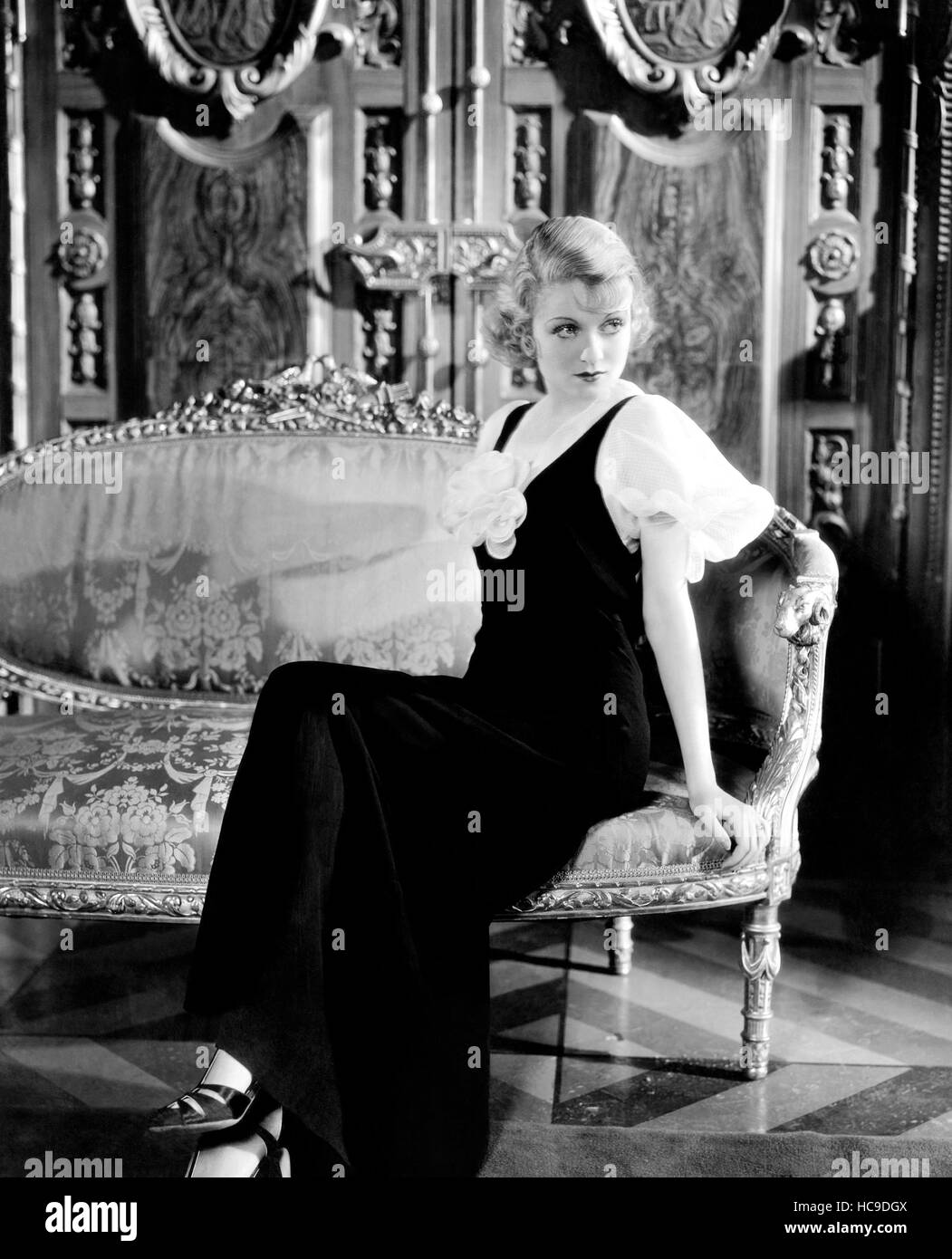 TWO AGAINST THE WORLD, Constance Bennett, in a gown by Orry-Kelly, 1932 ...