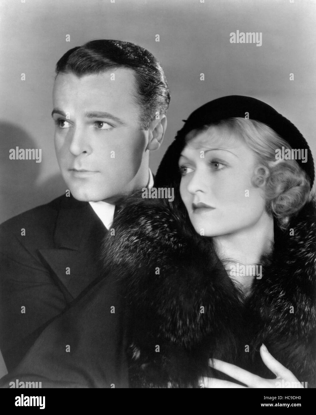 TWO AGAINST THE WORLD, from left, Neil Hamilton, Constance Bennett ...