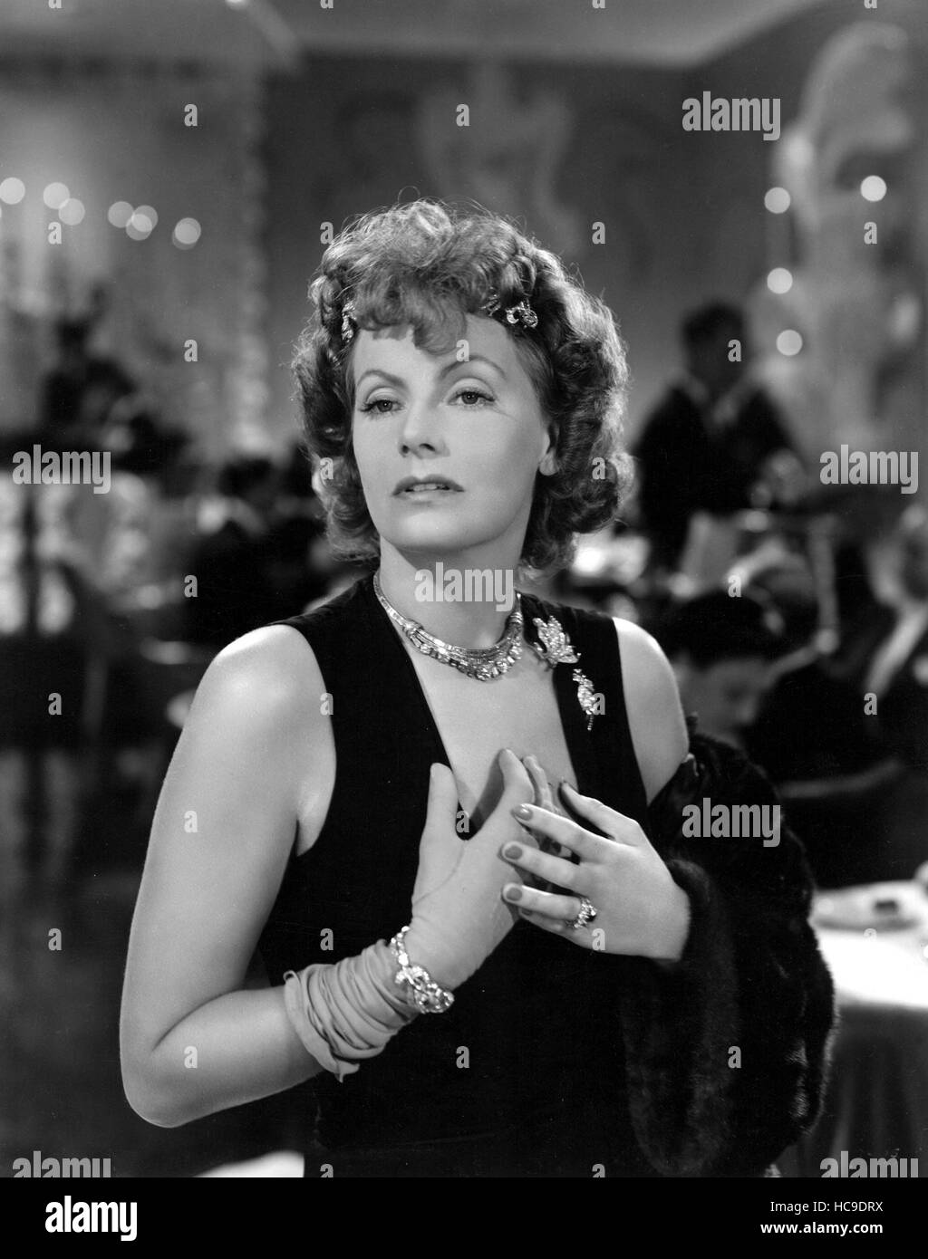 TWO-FACED WOMAN, Greta Garbo, 1941, jewelry by Paul Flato Stock Photo ...