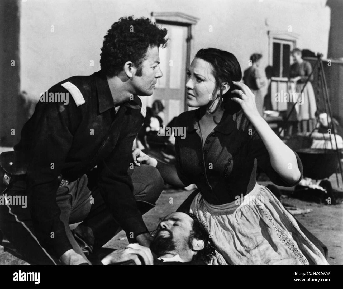 TWO FLAGS WEST, from left, Cornel Wilde, Linda Darnell, 1950, ©20th ...