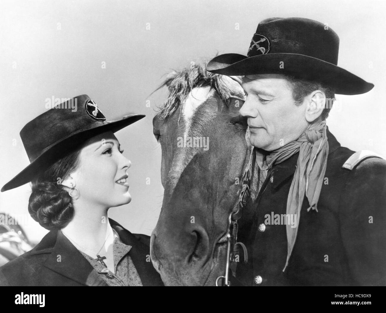 TWO FLAGS WEST, from left: Linda Darnell, Joseph Cotten, 1950. ©20th ...