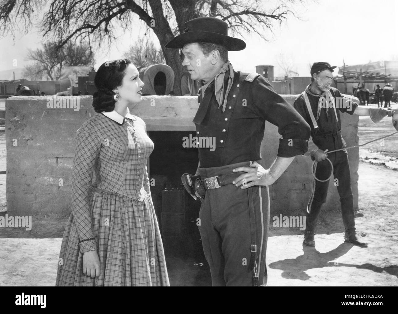 TWO FLAGS WEST, from left: Linda Darnell, Joseph Cotten, 1950. ©20th ...