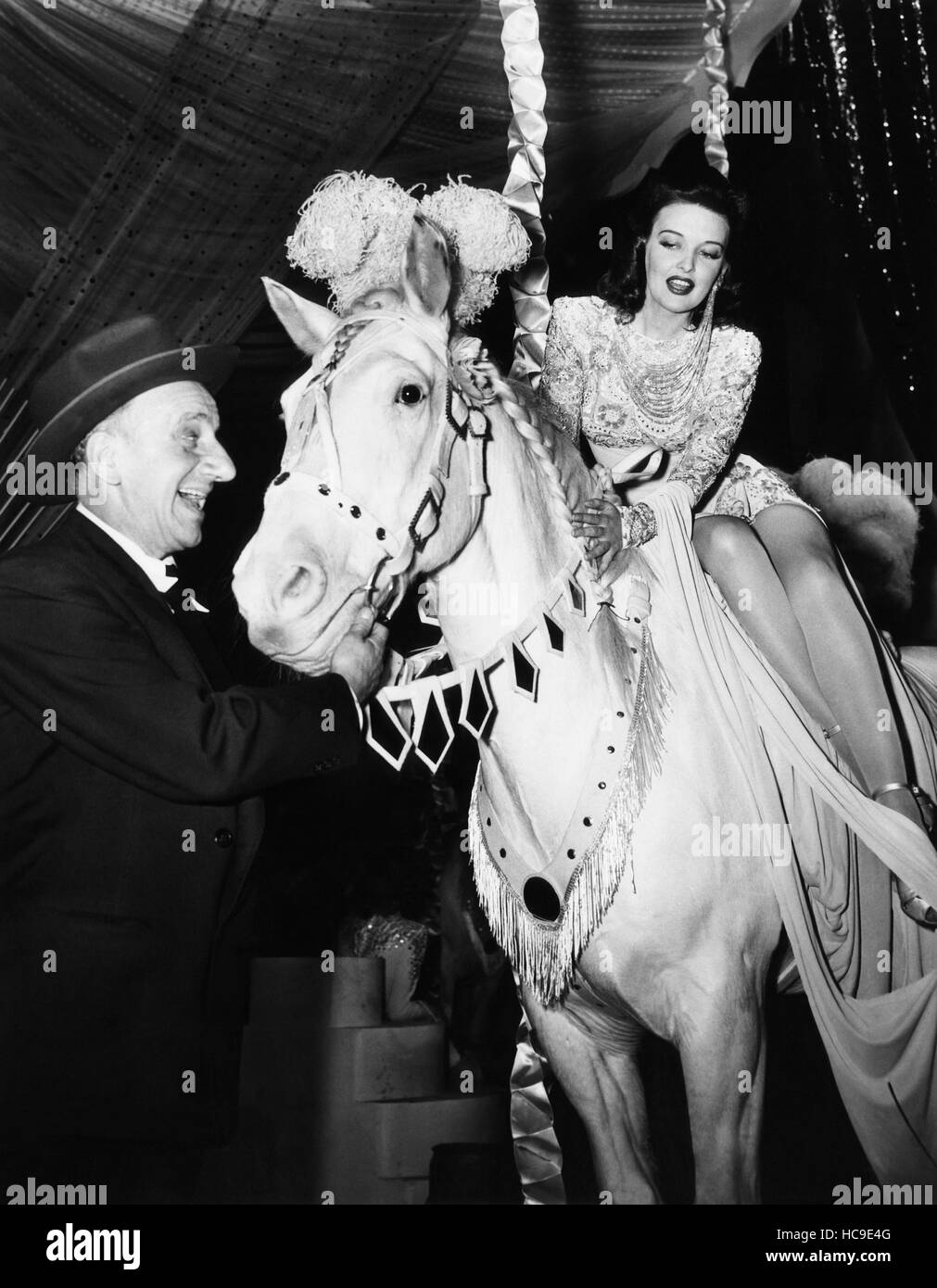 TWO GIRLS AND A SAILOR, from left, Jimmy Durante, Karin Booth, 1944 ...