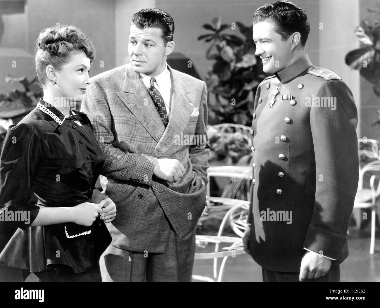 TWO GUYS FROM MILWAUKEE, from left, Joan Leslie, Jack Carson, Dennis ...