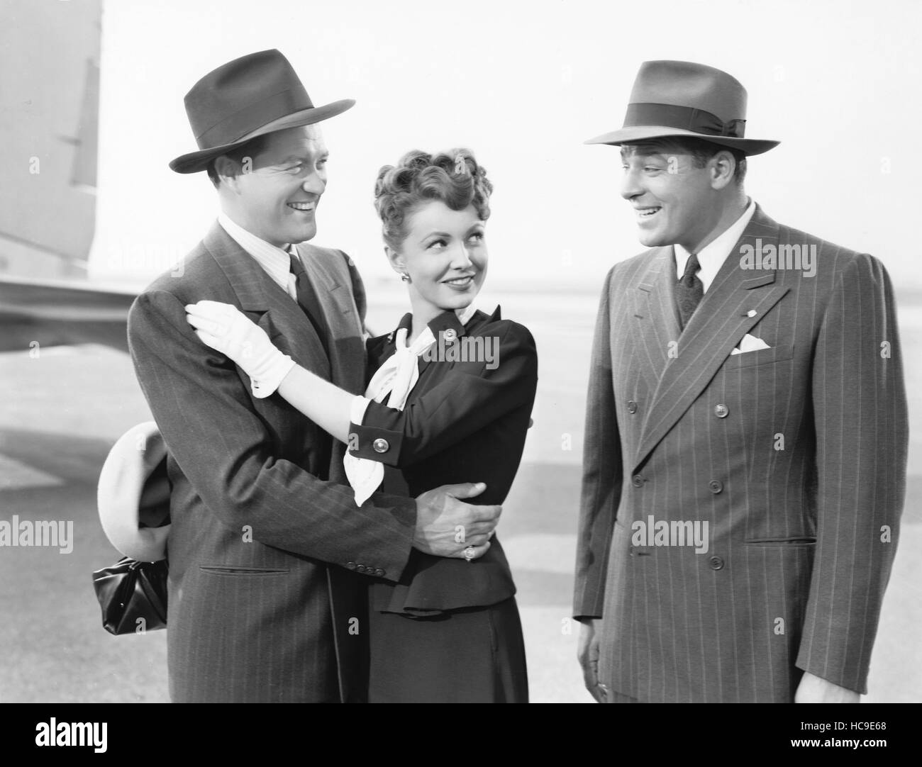 TWO GUYS FROM MILWAUKEE, from left: Dennis Morgan, Joan Leslie, Jack ...