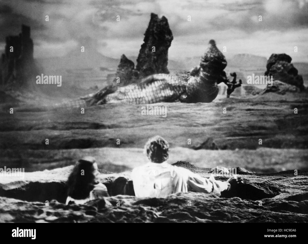 TWO LOST WORLDS, Laura Elliott (aka Kasey Rogers), James Arness, 1951 ...