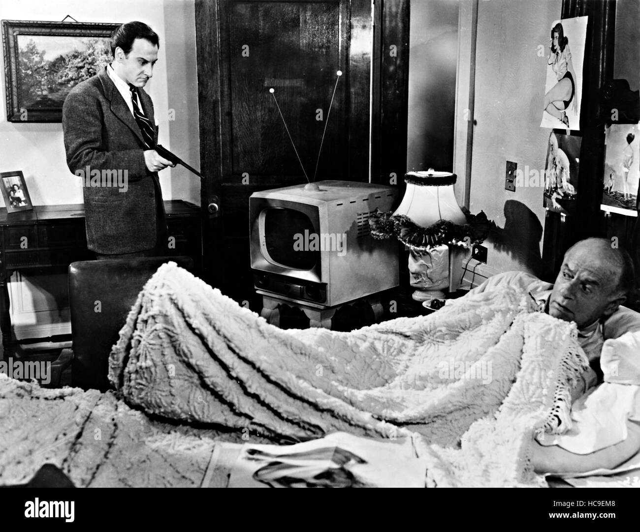 THE TWONKY, from left: Hans Conried, Edwin Max, 1953 Stock Photo - Alamy