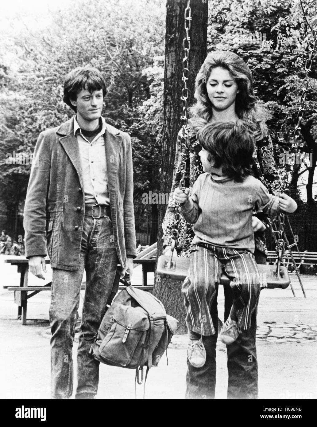 TWO PEOPLE, from left: Peter Fonda, Lindsay Wagner, Brian Lima (front ...