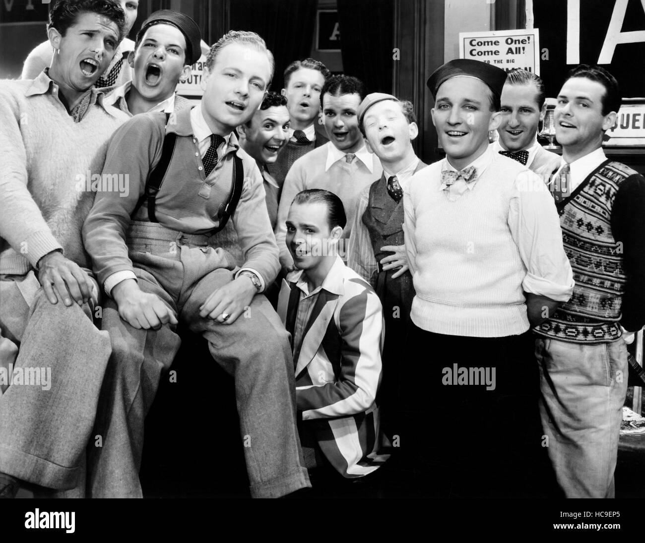 TWO PLUS FOURS, The Rhythm Boys, Al Rinker (suspenders), Harry Barris ...