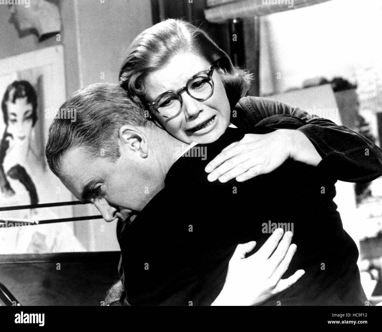 VERTIGO, James Stewart, Barbara Bel Geddes, 1958 Stock Photo - Alamy