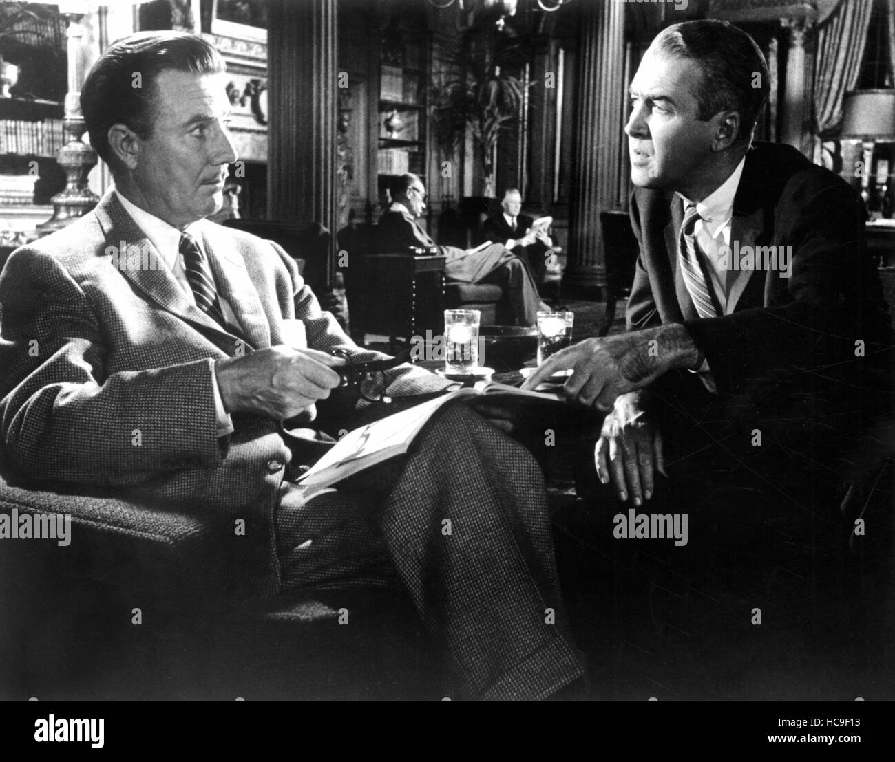 VERTIGO, Tom Helmore, James Stewart, 1958 Stock Photo - Alamy