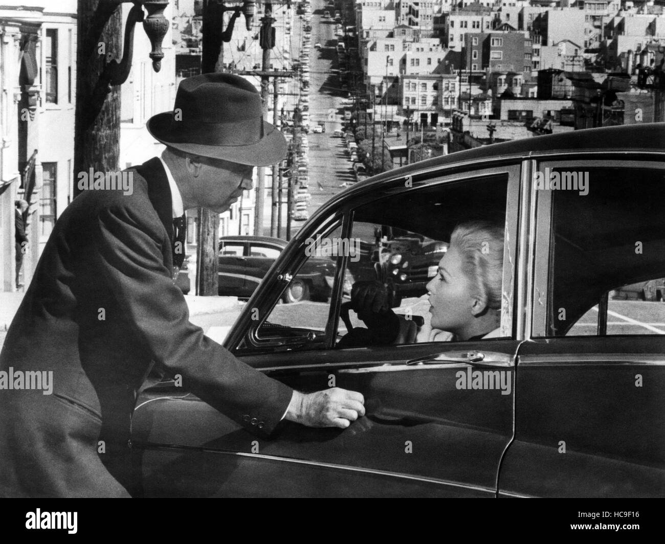 VERTIGO, James Stewart, Kim Novak, 1958 Stock Photo - Alamy