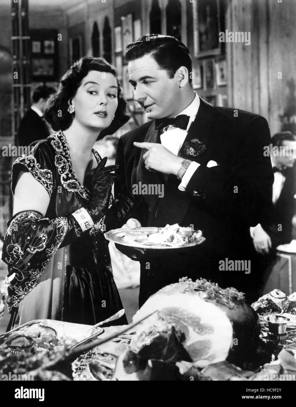 THE VELVET TOUCH, Leo Genn, Rosalind Russell, 1948 Stock Photo - Alamy