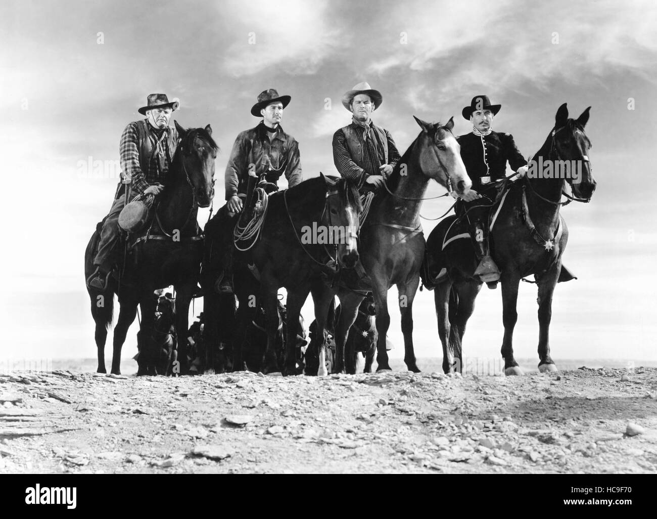 VIRGINIA CITY, from left: Alan Hale, Errol Flynn, Guinn 'Big Boy ...