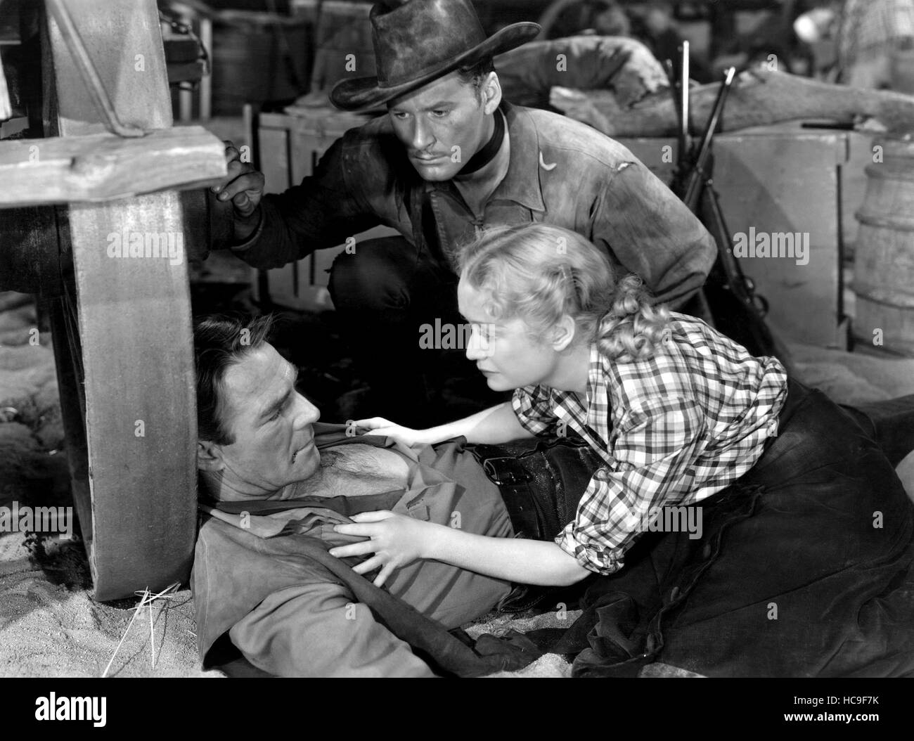Randolph scott errol flynn miriam High Resolution Stock Photography and ...