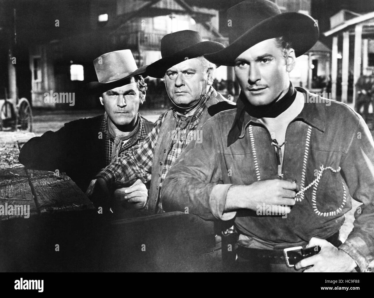 VIRGINIA CITY, from left: Guinn 'Big Boy' Williams, Alan Hale, Errol ...