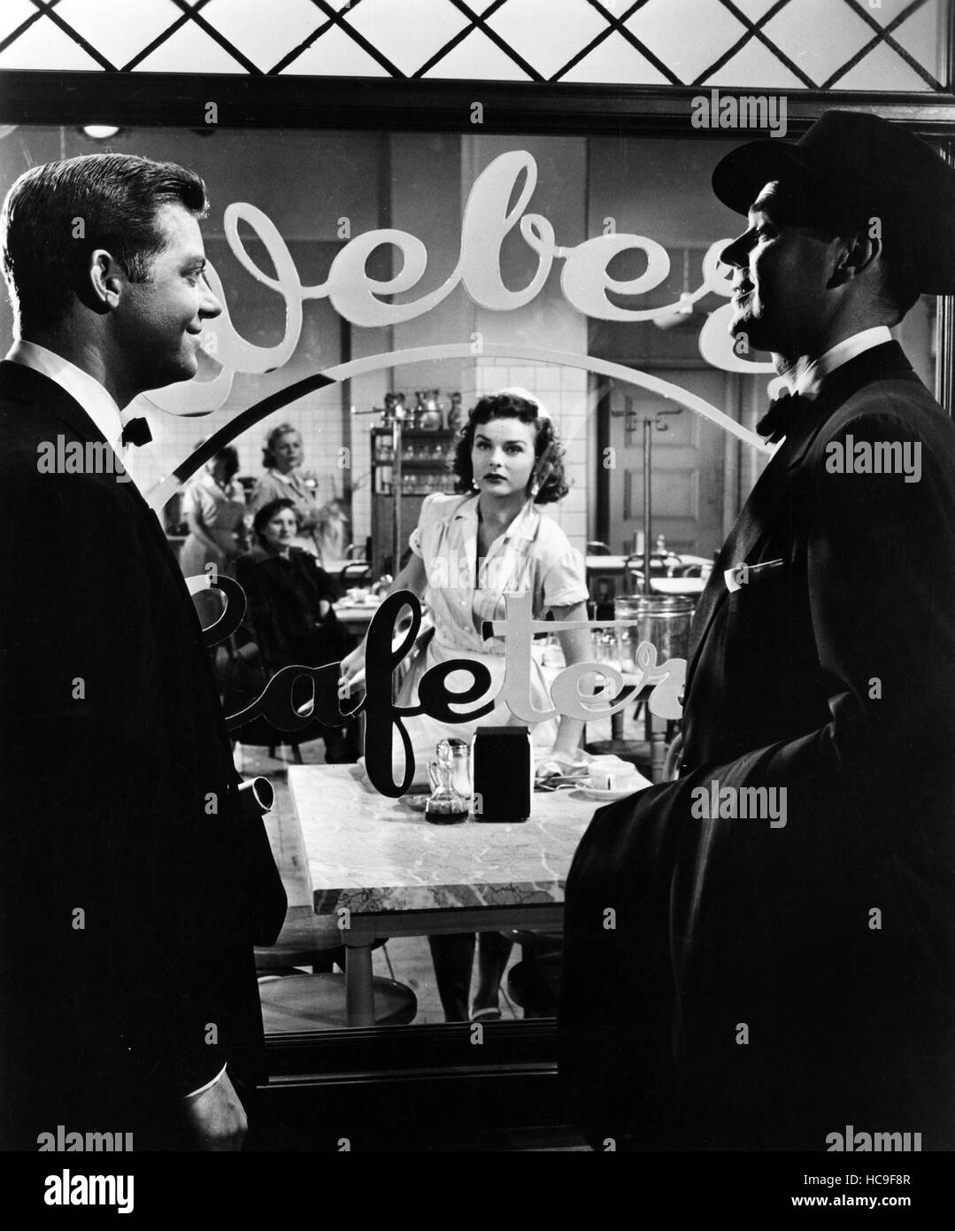 VICKI, Max Showalter (aka Casey Adams), Jean Peters, Elliott Reid, 1953 ...