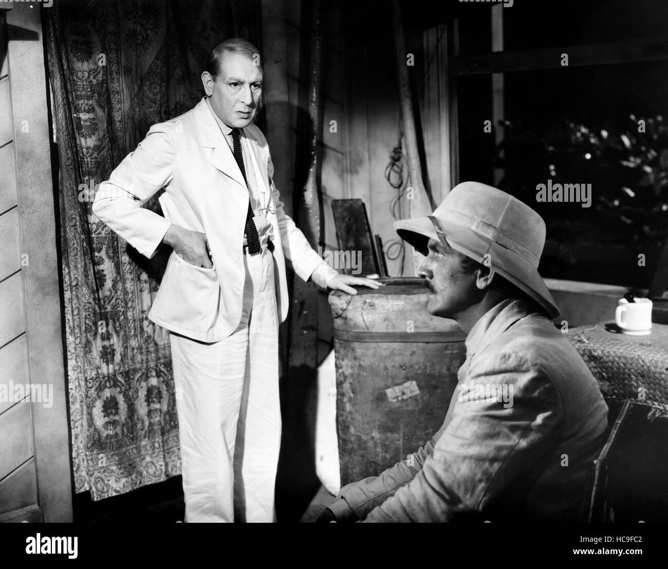 VICTORY, from left: Cedric Hardwicke, Fredric March, 1940 Stock Photo ...