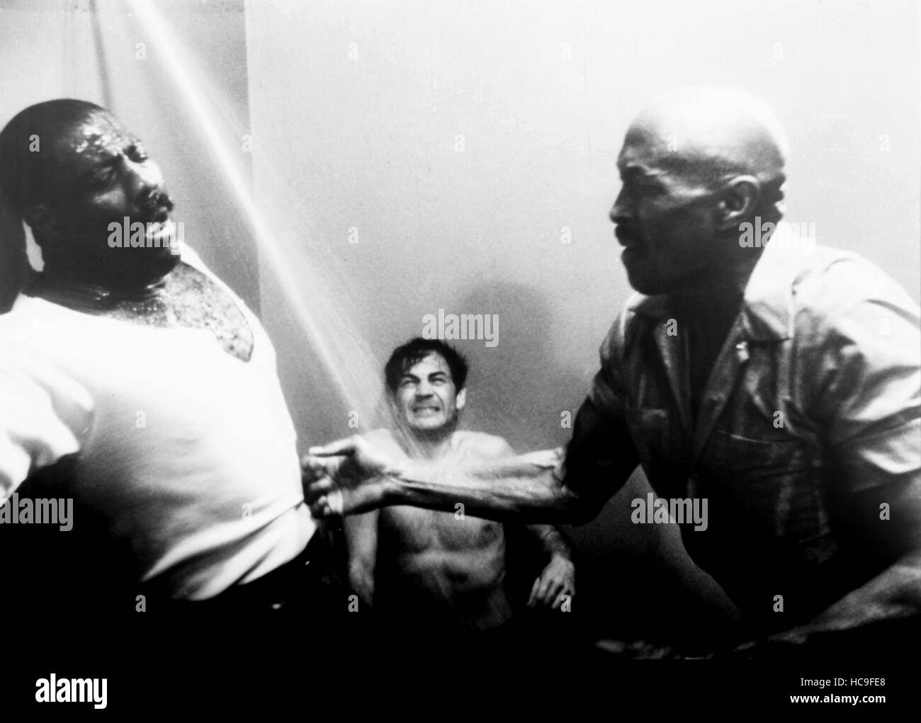 VIGILANTE, from left, Fred Williamson, Robert Forster, Woody Strode ...