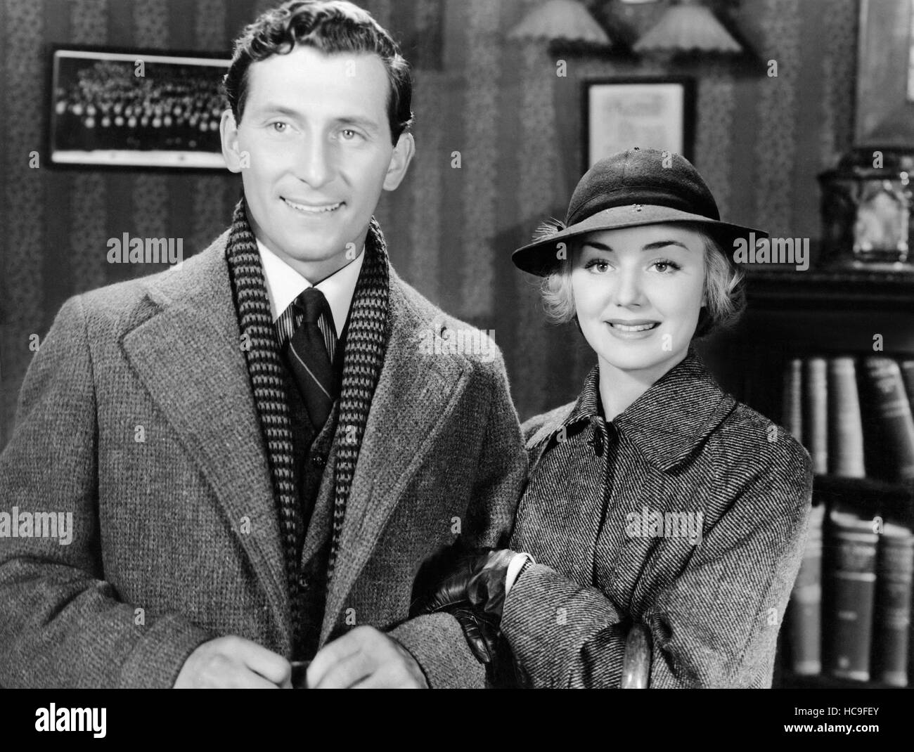 VIGIL IN THE NIGHT, from left: Peter Cushing, Anne Shirley, 1940 Stock ...