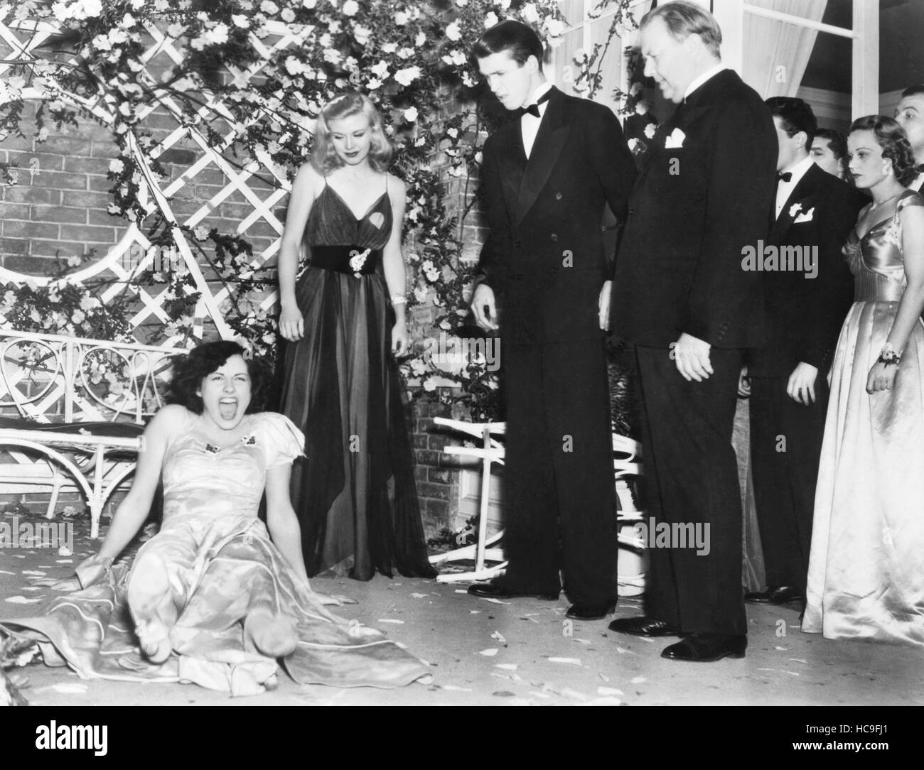 VIVACIOUS LADY, from left: Frances Mercer, Ginger Rogers, James Stewart ...