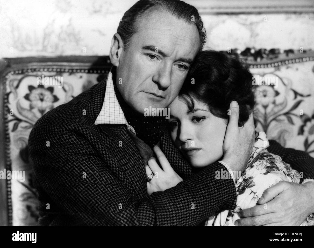 VILLAGE OF THE DAMNED, George Sanders, Barbara Shelley, 1960 Stock ...