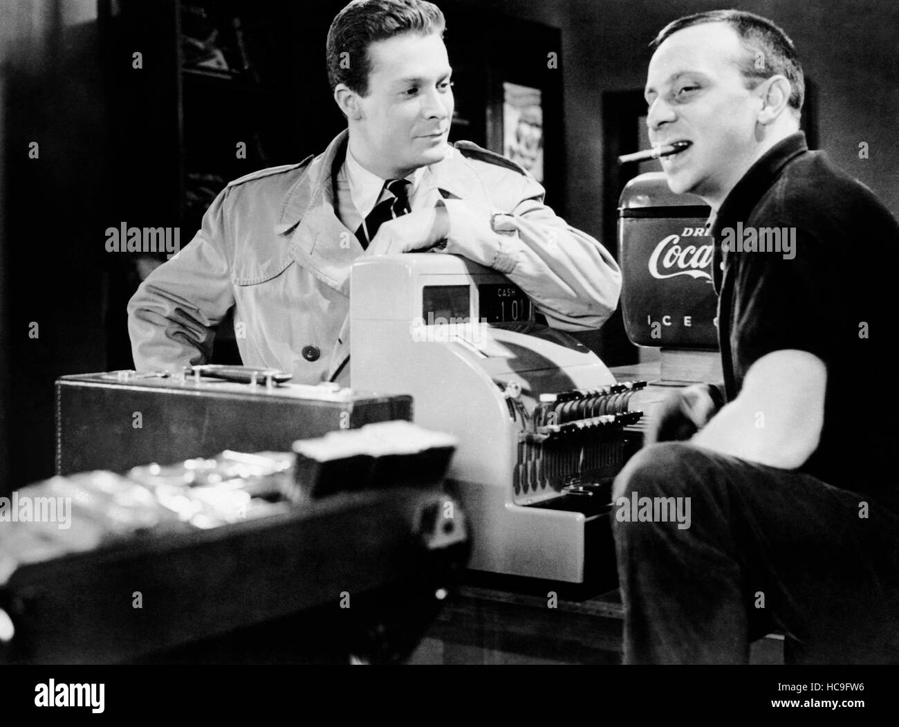 THE VIOLATORS, from left, Fred Beir, Norman Fell, 1957 Stock Photo - Alamy