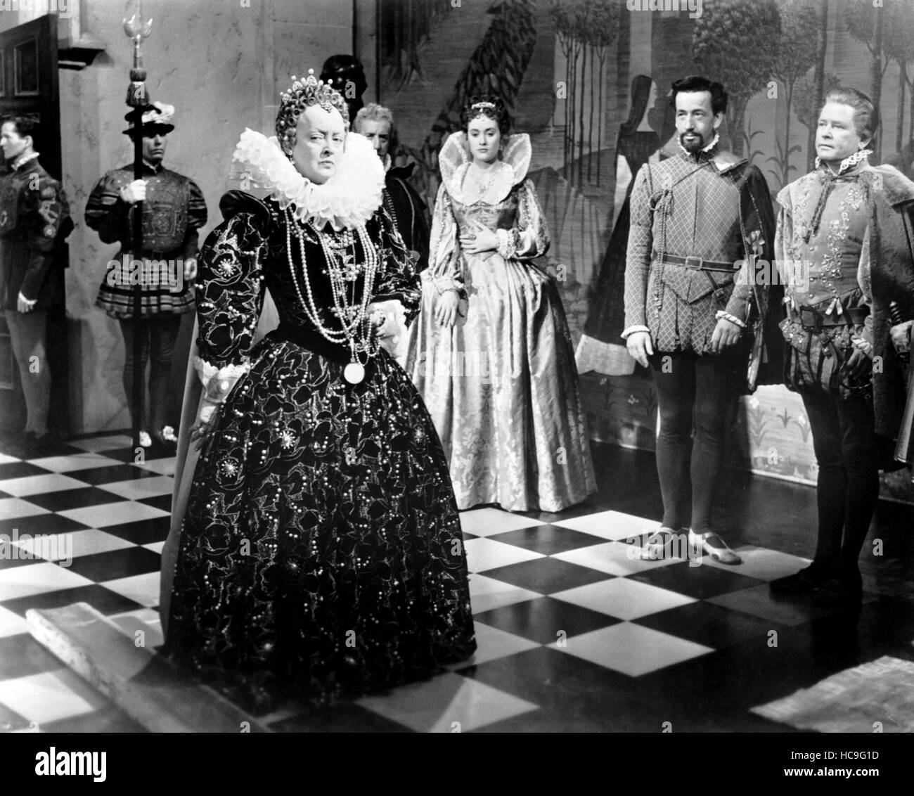 THE VIRGIN QUEEN, Bette Davis, (front), 1955, ©20th Century-Fox Film ...