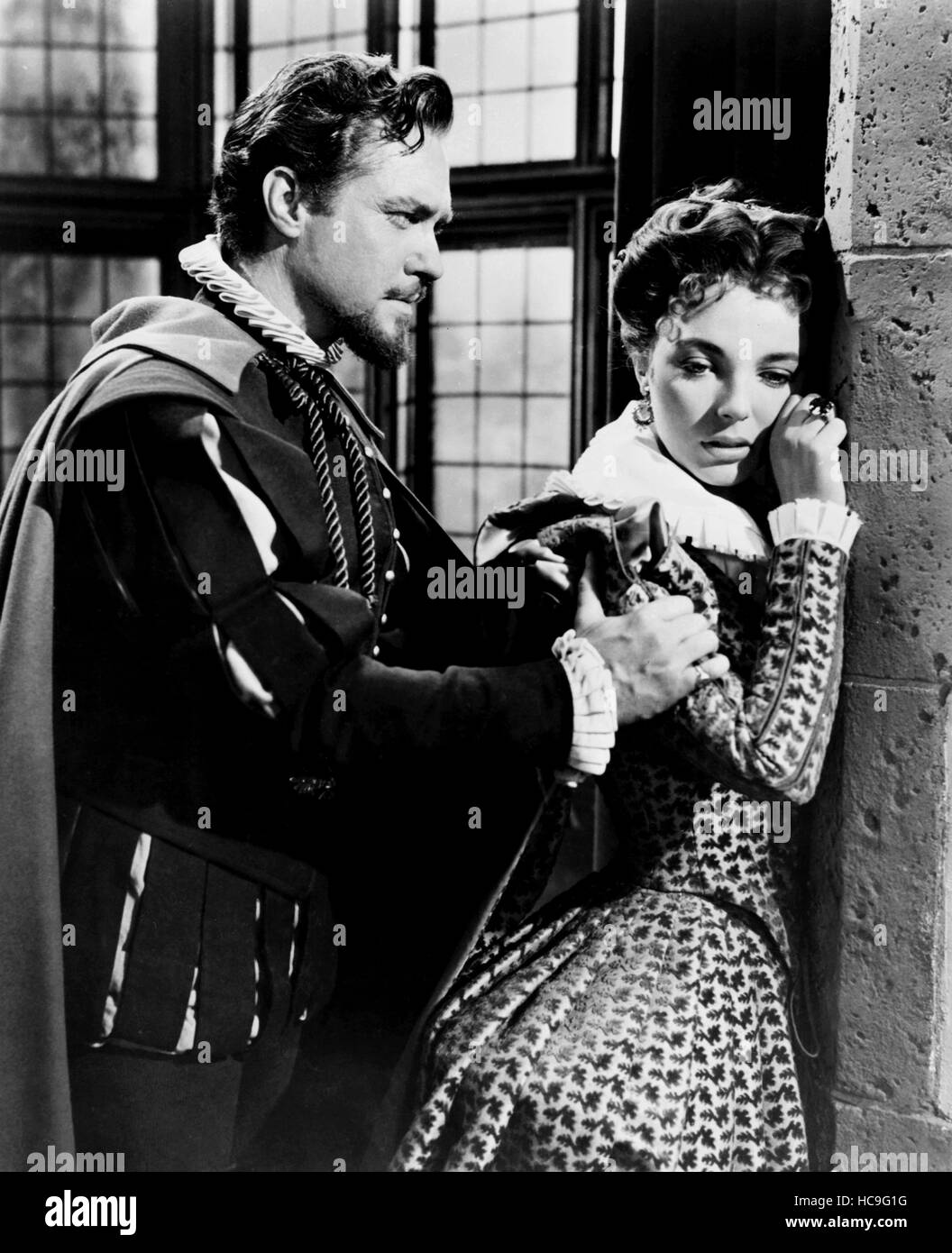 THE VIRGIN QUEEN, from left, Richard Todd, Joan Collins, 1955, TM ...