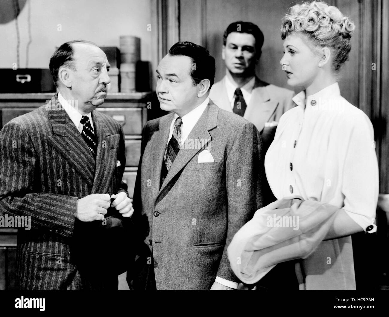 VICE SQUAD, from left, Porter Hall, Edward G. Robinson, Dan Riss ...