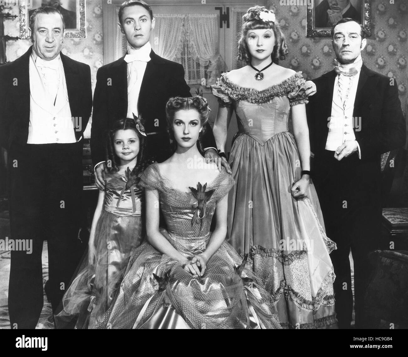 THE VILLAIN STILL PURSUED HER, front from left: Diane Fisher, Anita ...