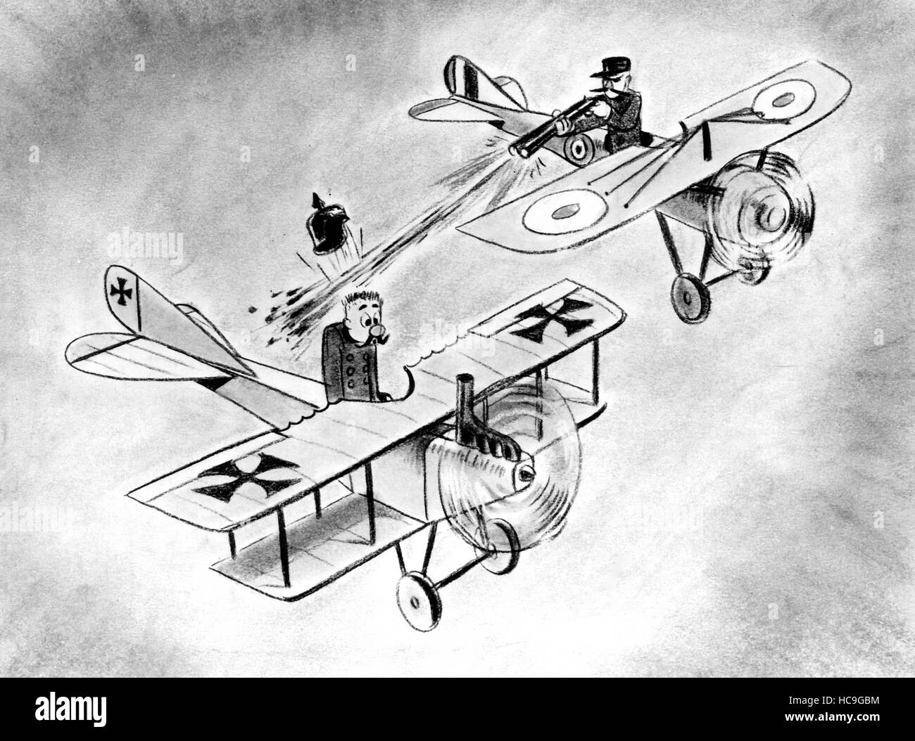 VICTORY THROUGH AIR POWER, WWII propaganda cartoon, 1943. (c)Walt ...