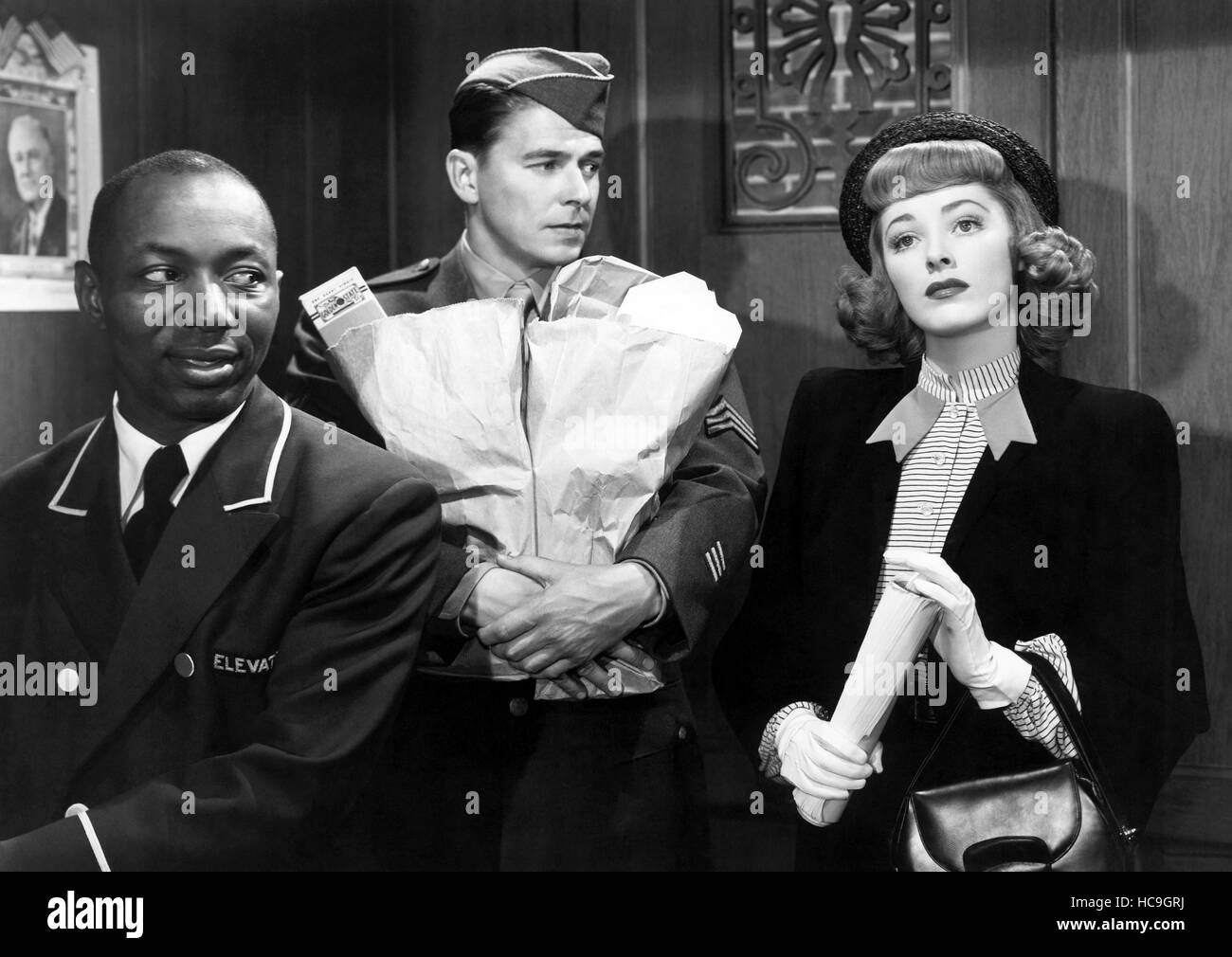 THE VOICE OF THE TURTLE, Nick Stewart, Ronald Reagan, Eleanor Parker ...