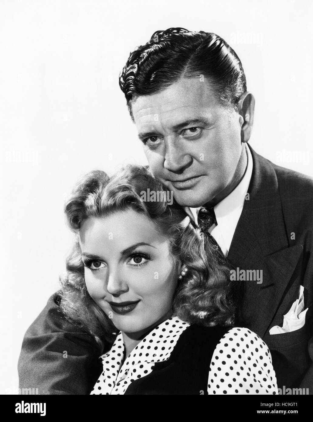 VOICE OF THE WHISTLER, from left, Lynn Merrick, Richard Dix, 1945 Stock ...