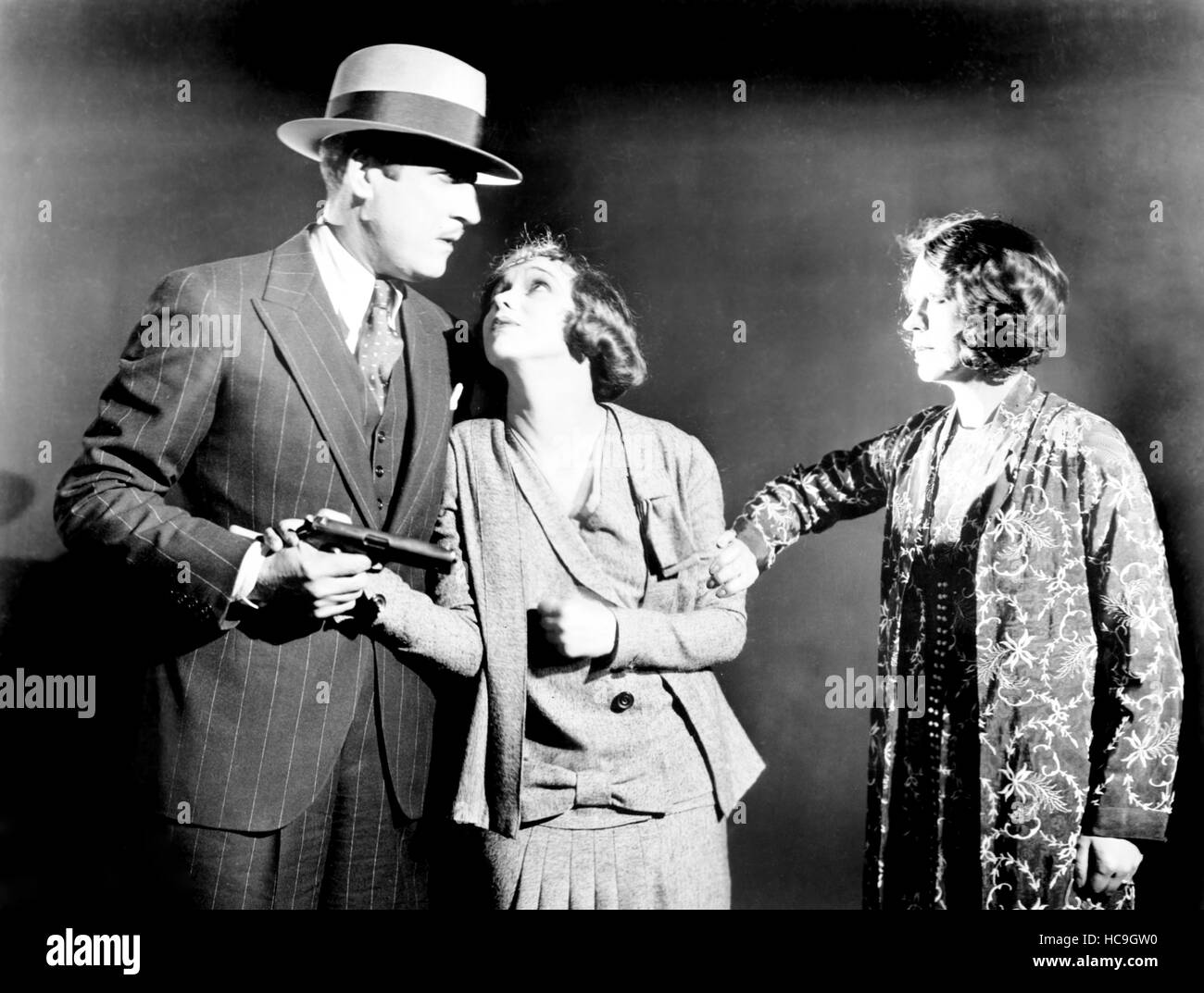 VOICE OF THE CITY, l-r: John Miljan, Sylvia Field, 1929 Stock Photo - Alamy
