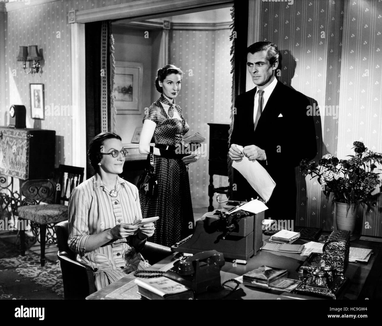 THE VOICE OF MERRILL, (aka MURDER WILL OUT), from left, Daphne Newton ...