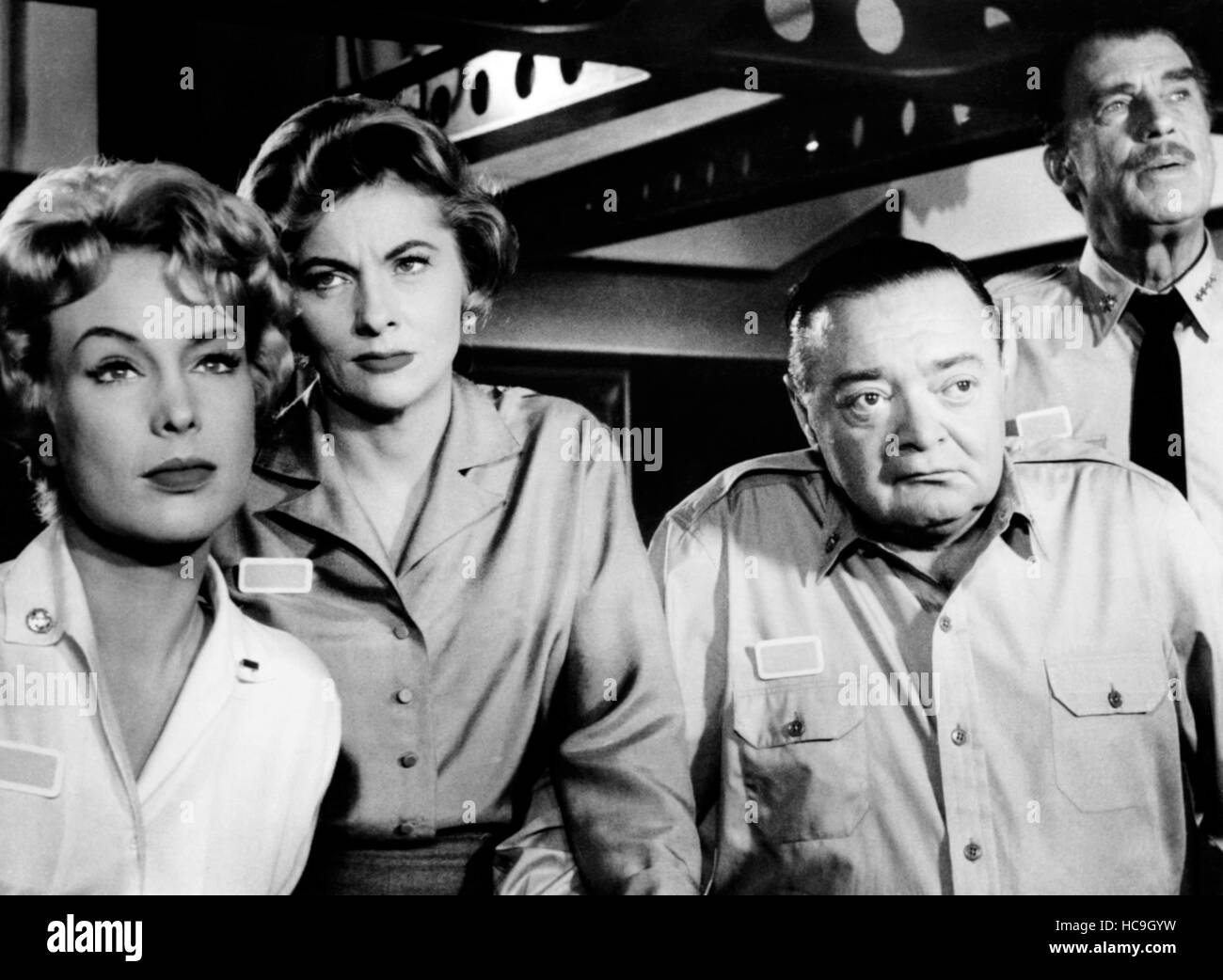 VOYAGE TO THE BOTTOM OF THE SEA, from left, Barbara Eden, Joan Fontaine ...