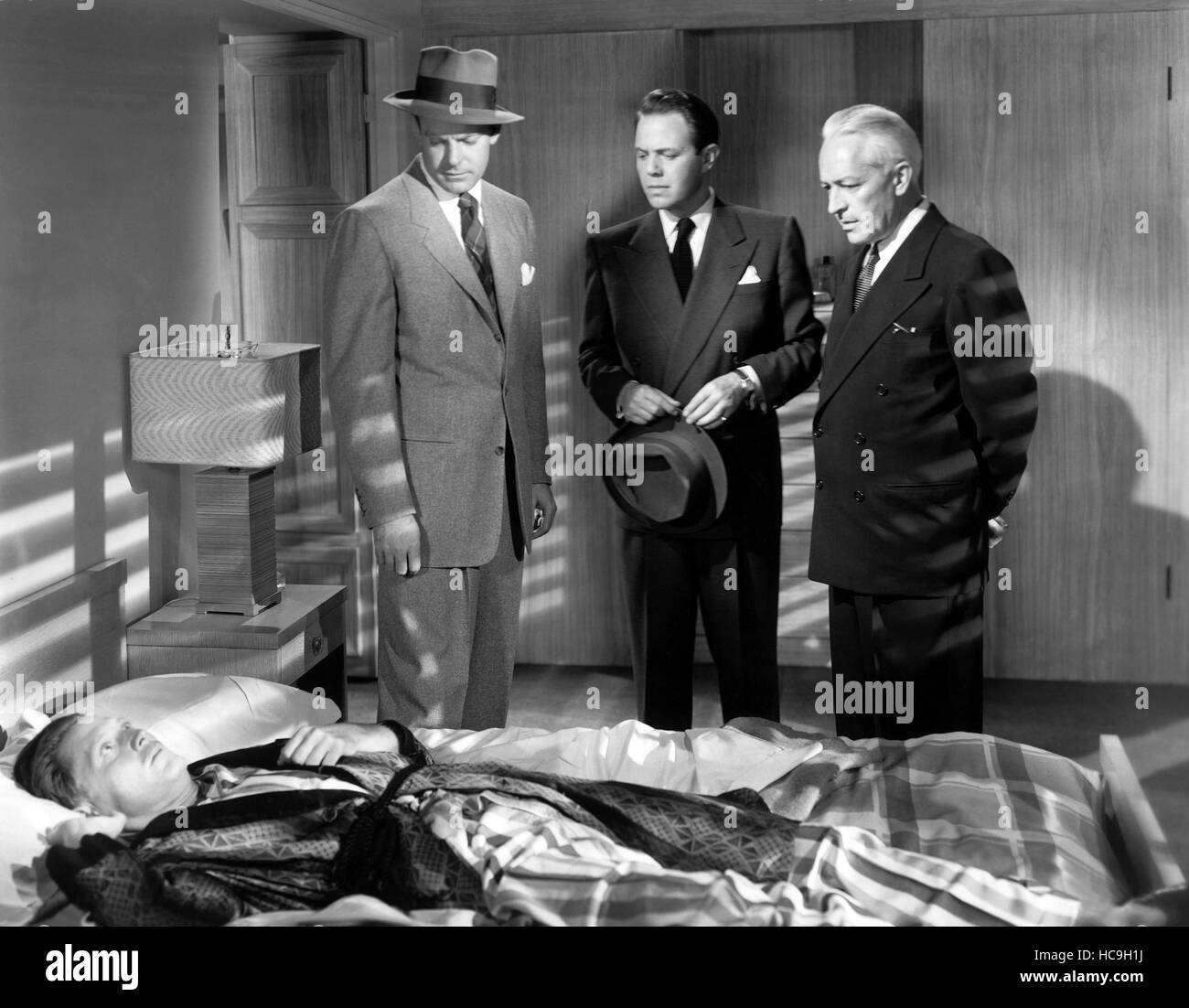 WALK A CROOKED MILE, Dennis O'Keefe, Louis Hayward, Art Baker, 1948 ...