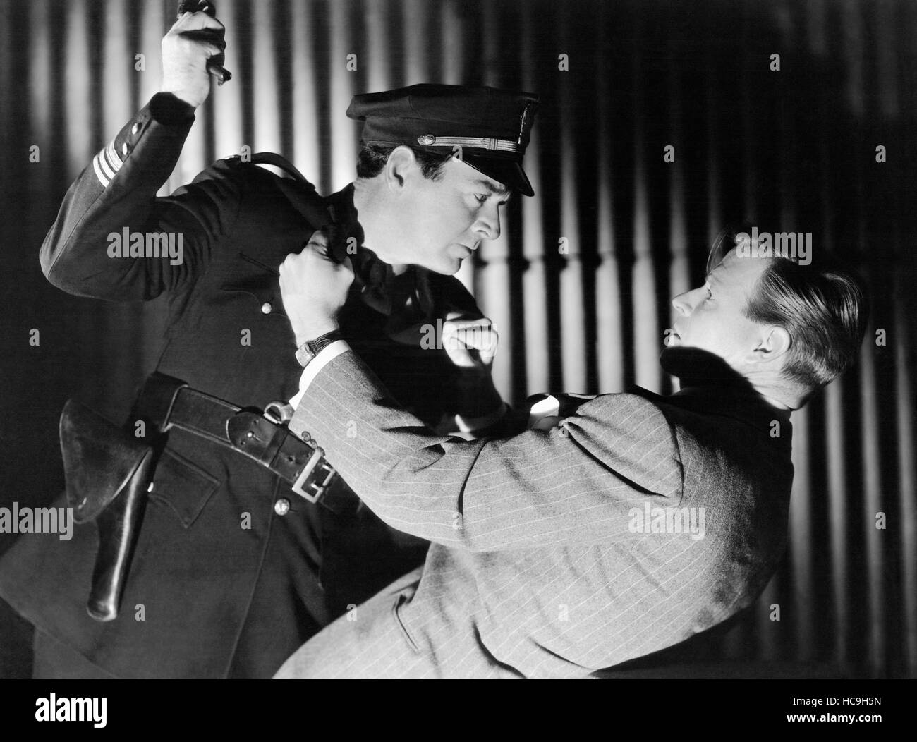 WATERFRONT AT MIDNIGHT, from left, William Gargan, Richard Travis, 1948 ...