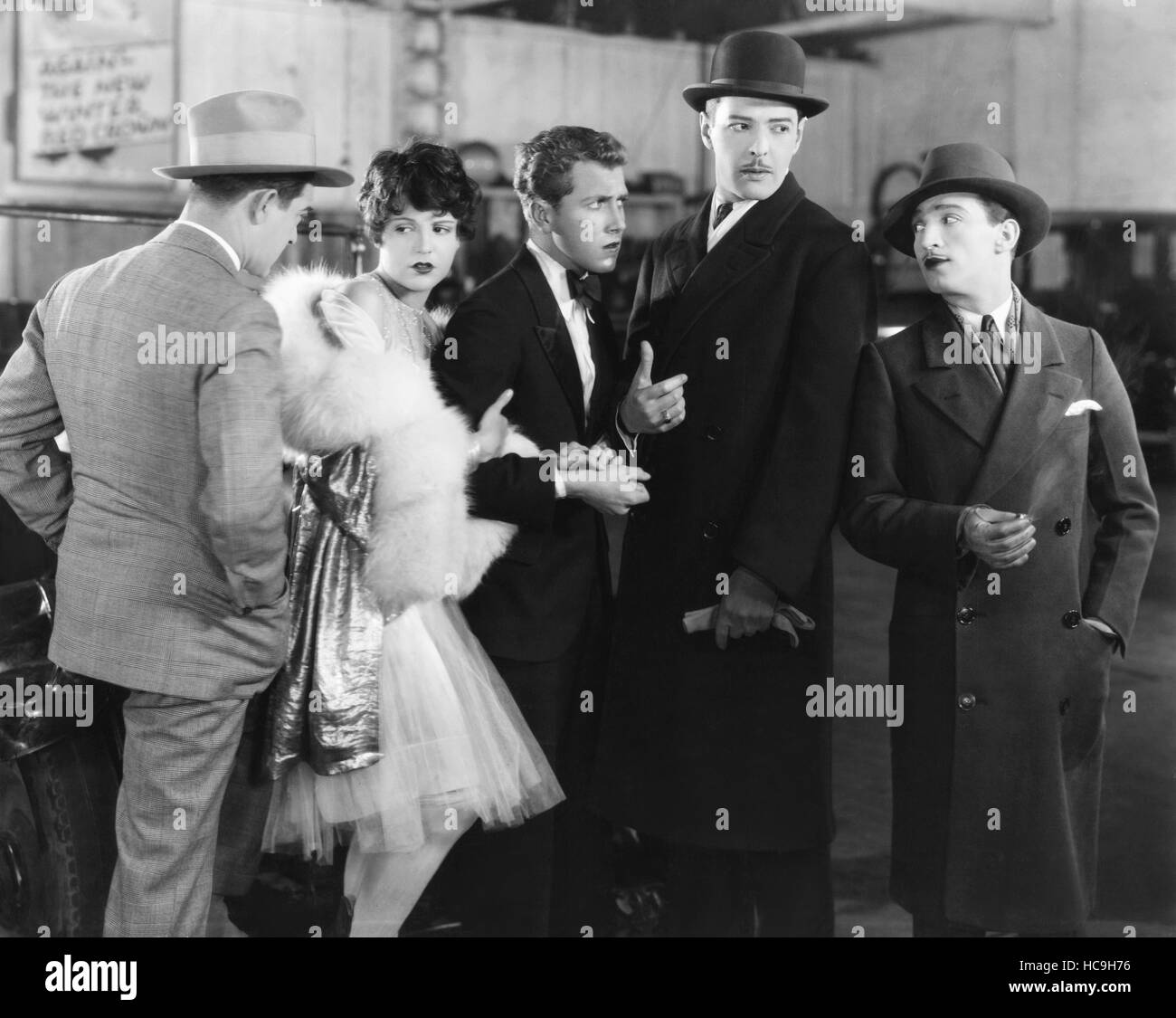 WALKING BACK, face visible from left: Sue Carol, Richard Walling, Ivan ...