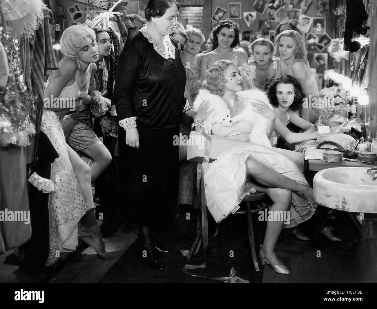 WATERLOO BRIDGE, Mae Clarke, (seated, right center), 1931 Stock Photo ...