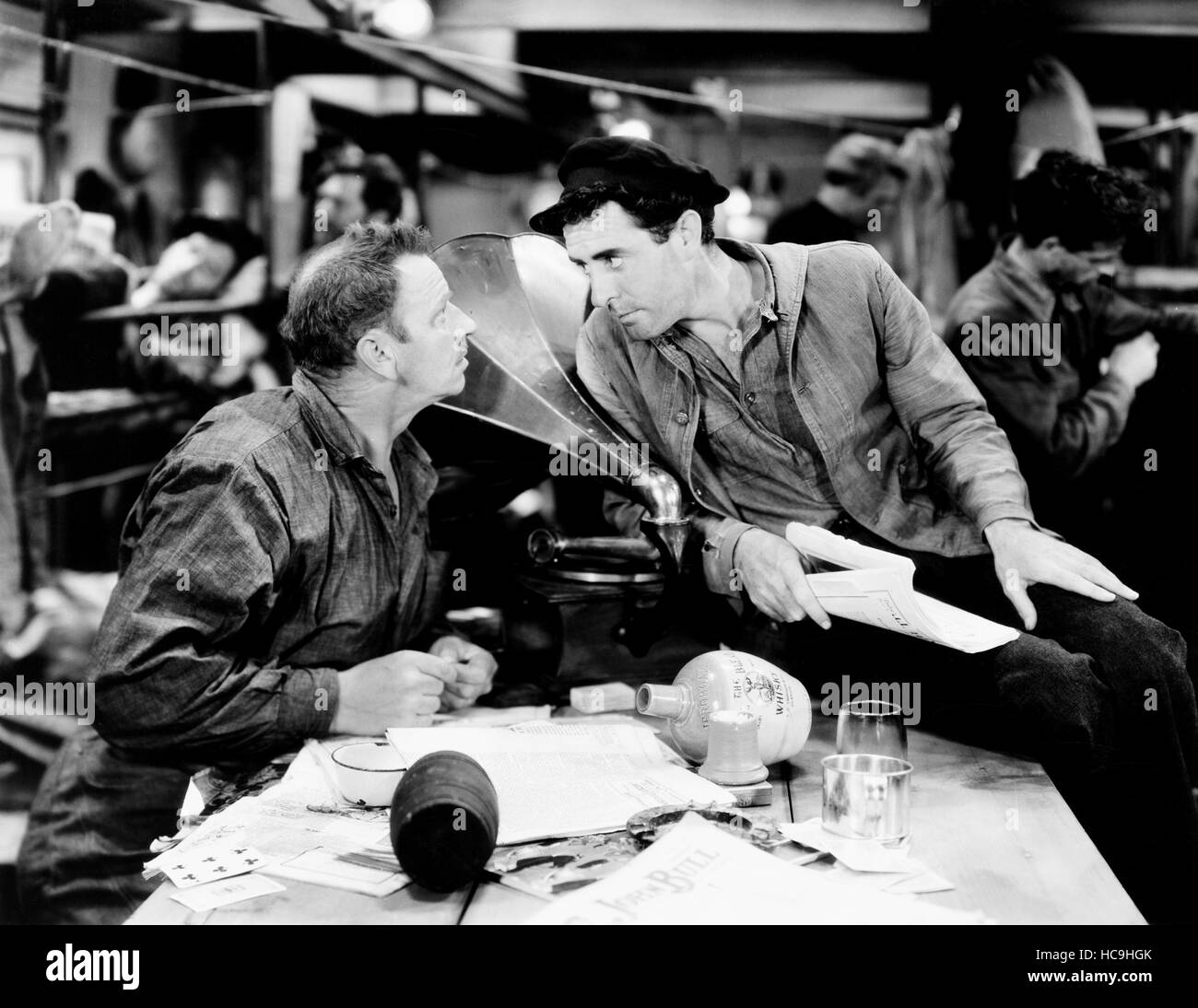 WAY FOR A SAILOR, from left, Wallace Beery, John Gilbert, 1930 Stock ...