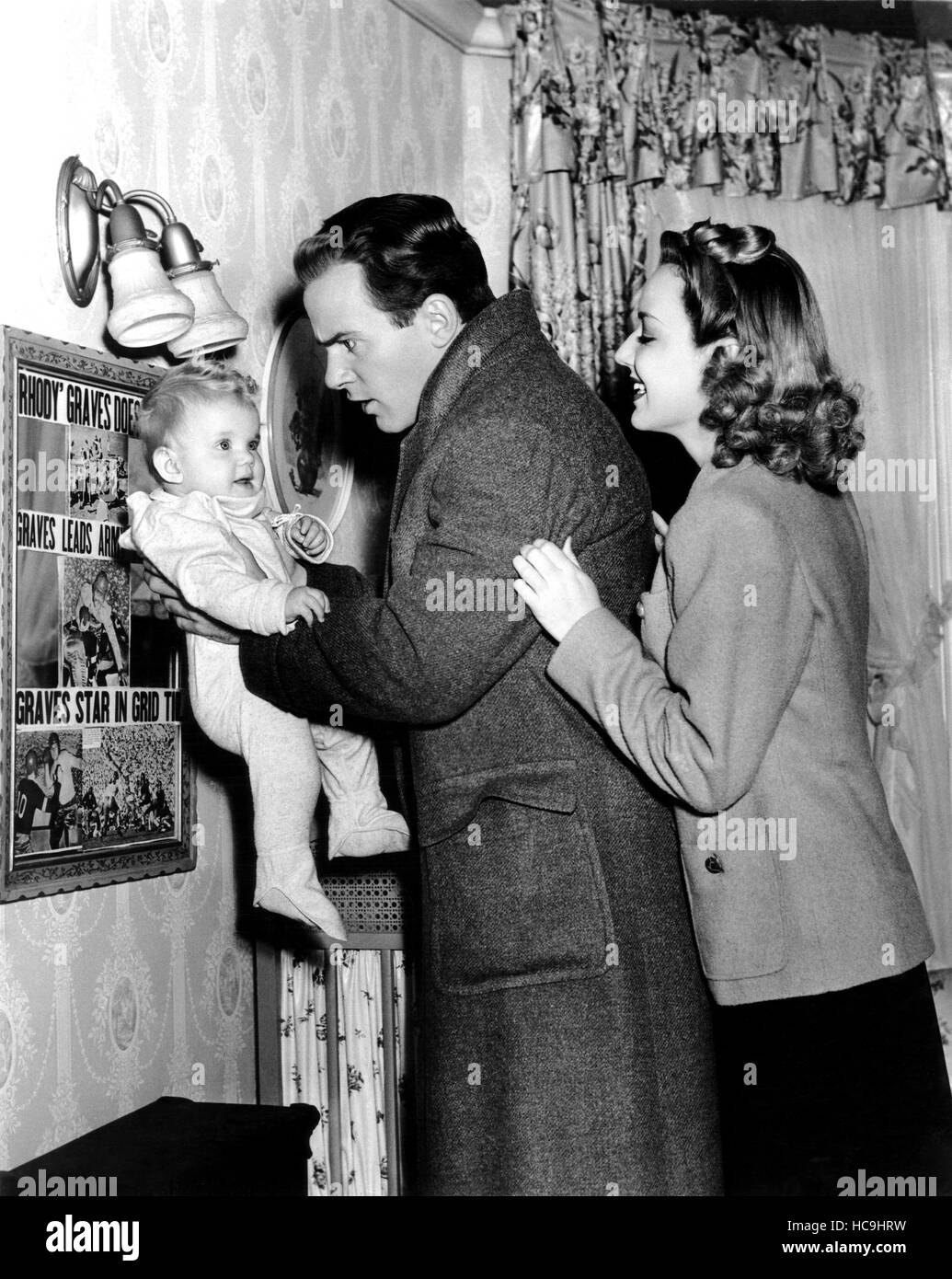 WEST POINT WIDOW, from left, Sharon Lynne, Richard Carlson, Anne ...