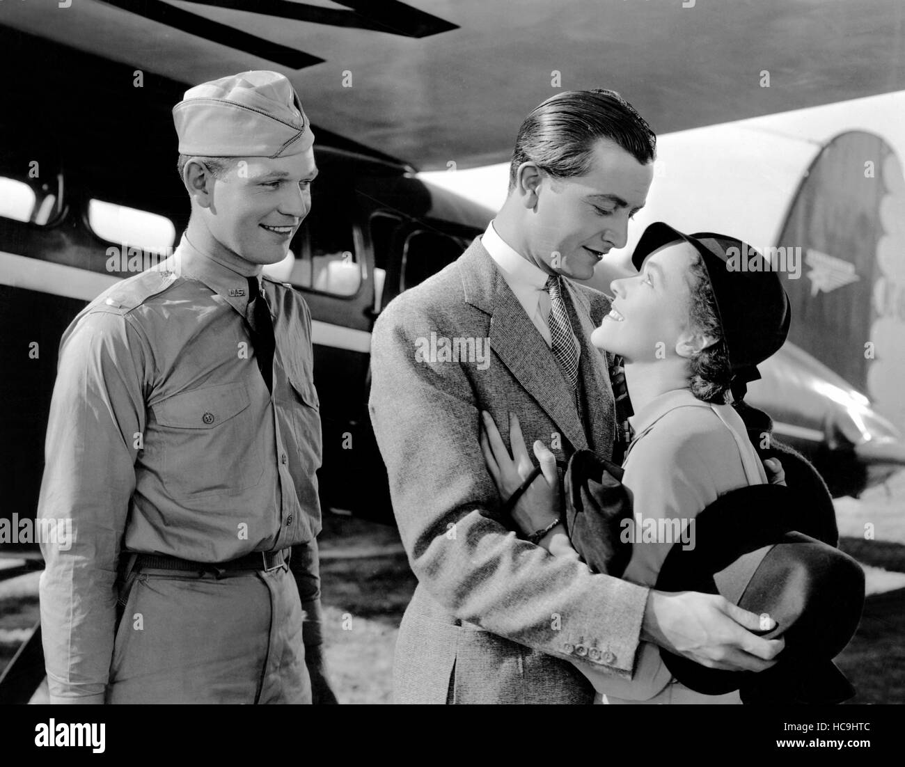 WEST POINT OF THE AIR, from left: russell Hardie, Robert Young, Maureen ...