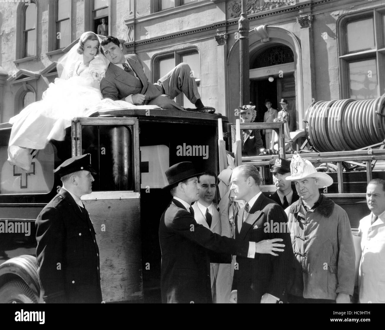 WEDDING PRESENT, (top), Joan Bennett, Cary Grant, (bottom), Charles Middleton, Conrad Nagel ...